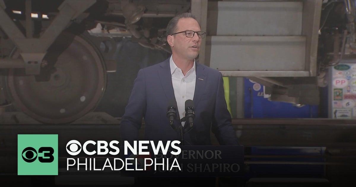 Shapiro flexes nearly $220 million in capital funding to SEPTA - CBS ...