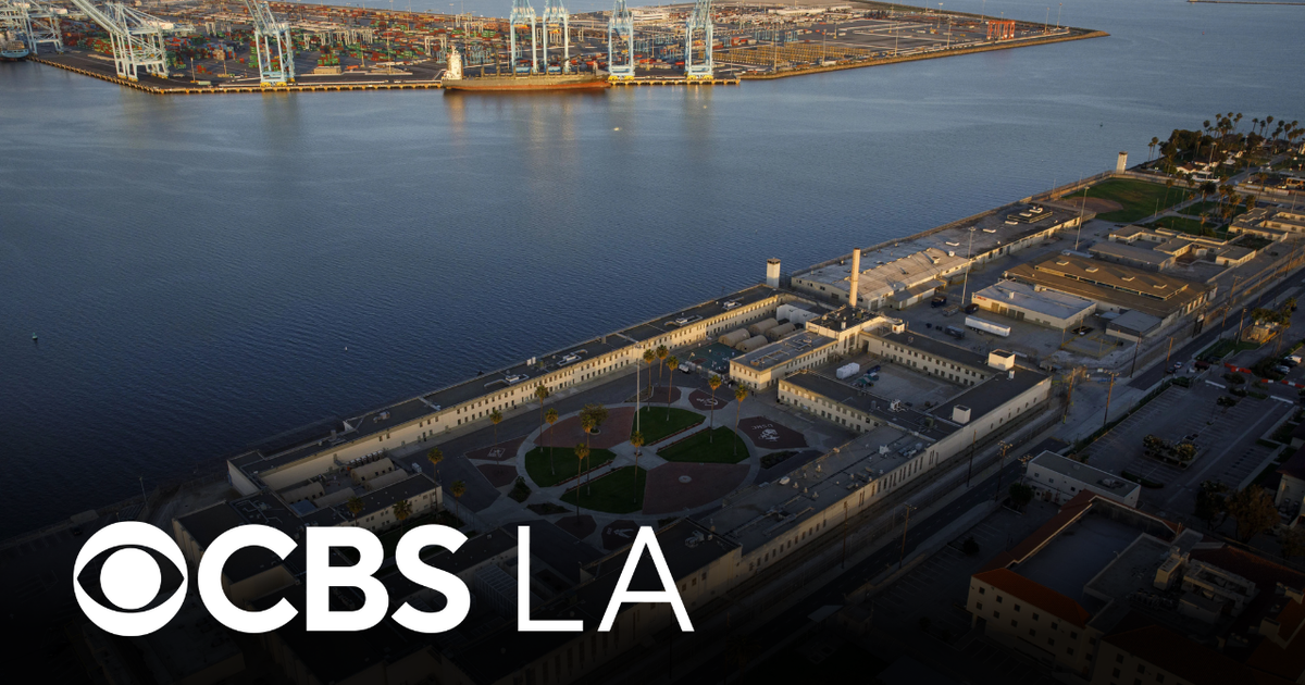 Terminal Island prison to close because of falling concrete - CBS Los ...