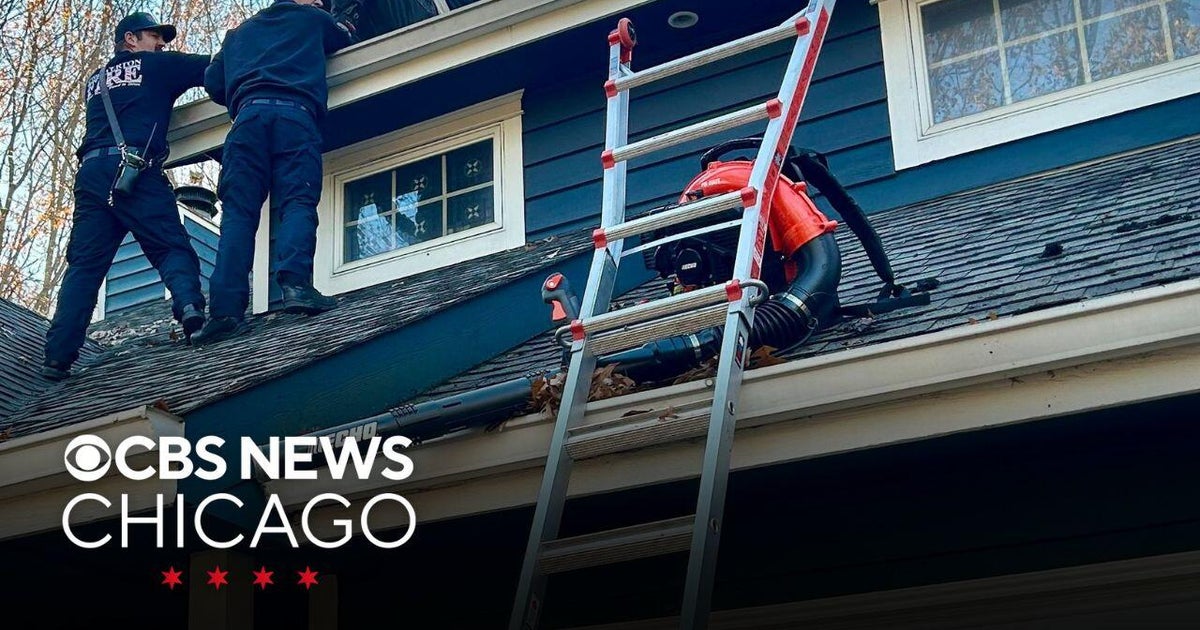 Chesterton firefighters perform roof rescue before cleaning man's ...