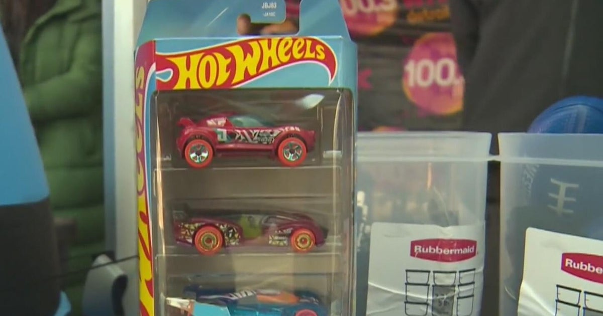 Westland police collect toys for "Stuff a Squad Car" event - CBS Detroit
