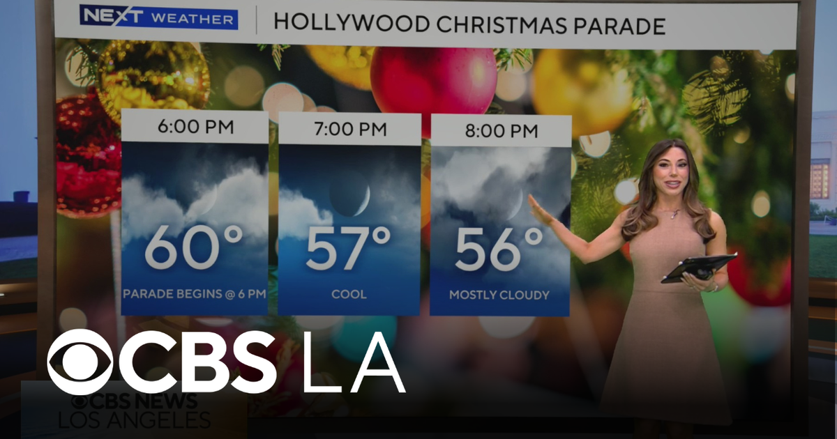 Alex Biston's 6 a.m. forecast | NEXT Weather - CBS Los Angeles