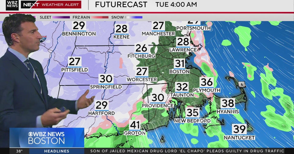Next Weather: WBZ evening forecast for December 1, 2025 - CBS Boston