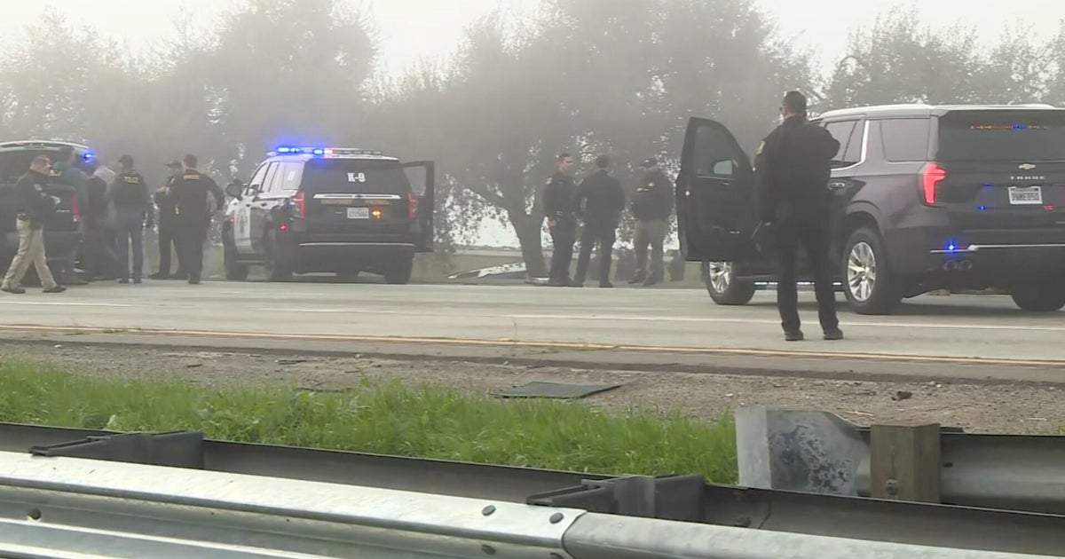 Watch: Scene on I-5 near Lodi where ex-deputy suspected of fatally ...