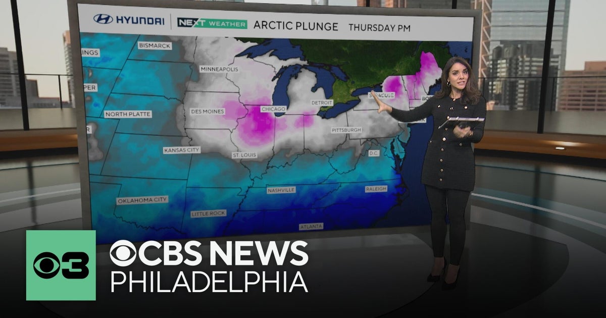 Cold weather in Philadelphia Wednesday, with even colder air on the way ...