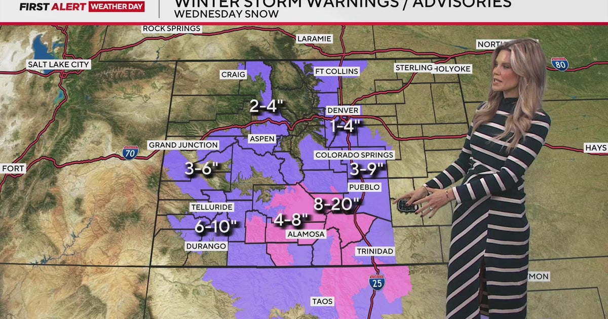 First Alert Weather Day continues with snow slowly tapering in Denver ...