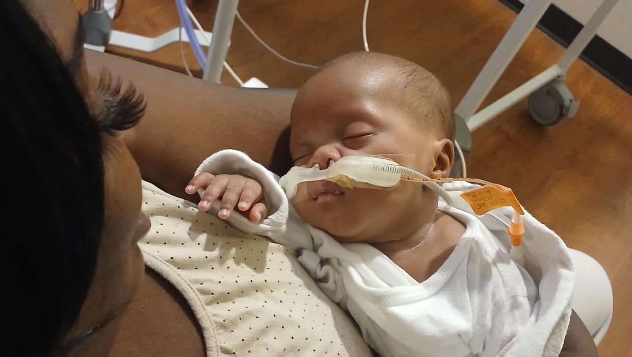 Baby boy born to brain-dead Georgia mother remains hospitalized nearly ...