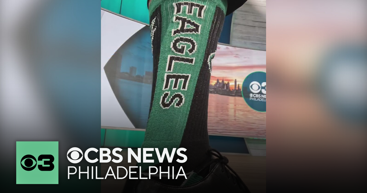 Jim Donovan shows off his snazzy socks for National Sock Day - CBS ...