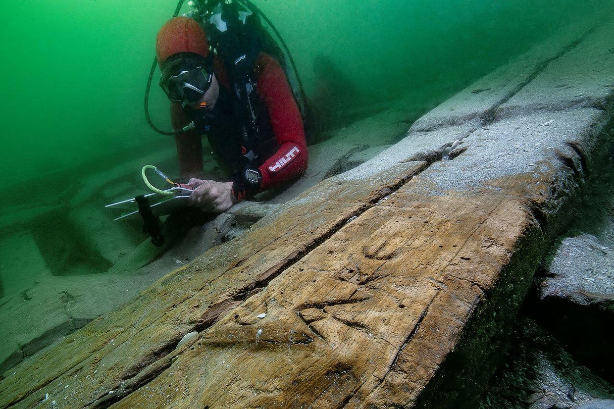 Wreck of 2,000-year-old pleasure boat discovered off Egypt's coast ...
