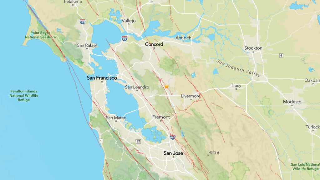 Multiple earthquakes strike San Ramon area in latest swarm - CBS San ...