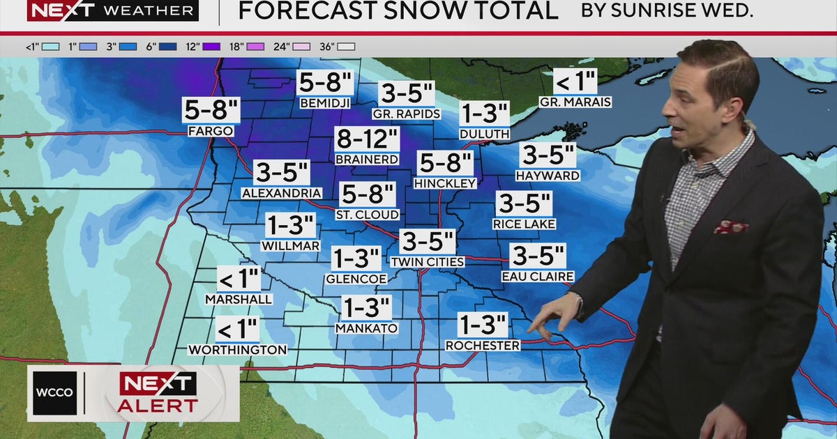 4 p.m. Minnesota forecast from Dec. 9. 2025 | NEXT Weather - CBS Minnesota