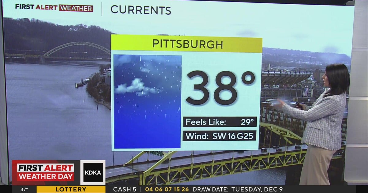 KDKA-TV Afternoon Forecast (12/10) - CBS Pittsburgh
