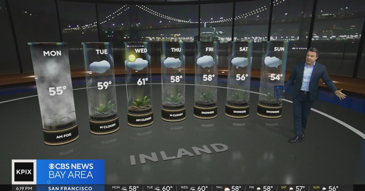 First Alert Sunday evening weather forecast 12-14-2025 - CBS San Francisco