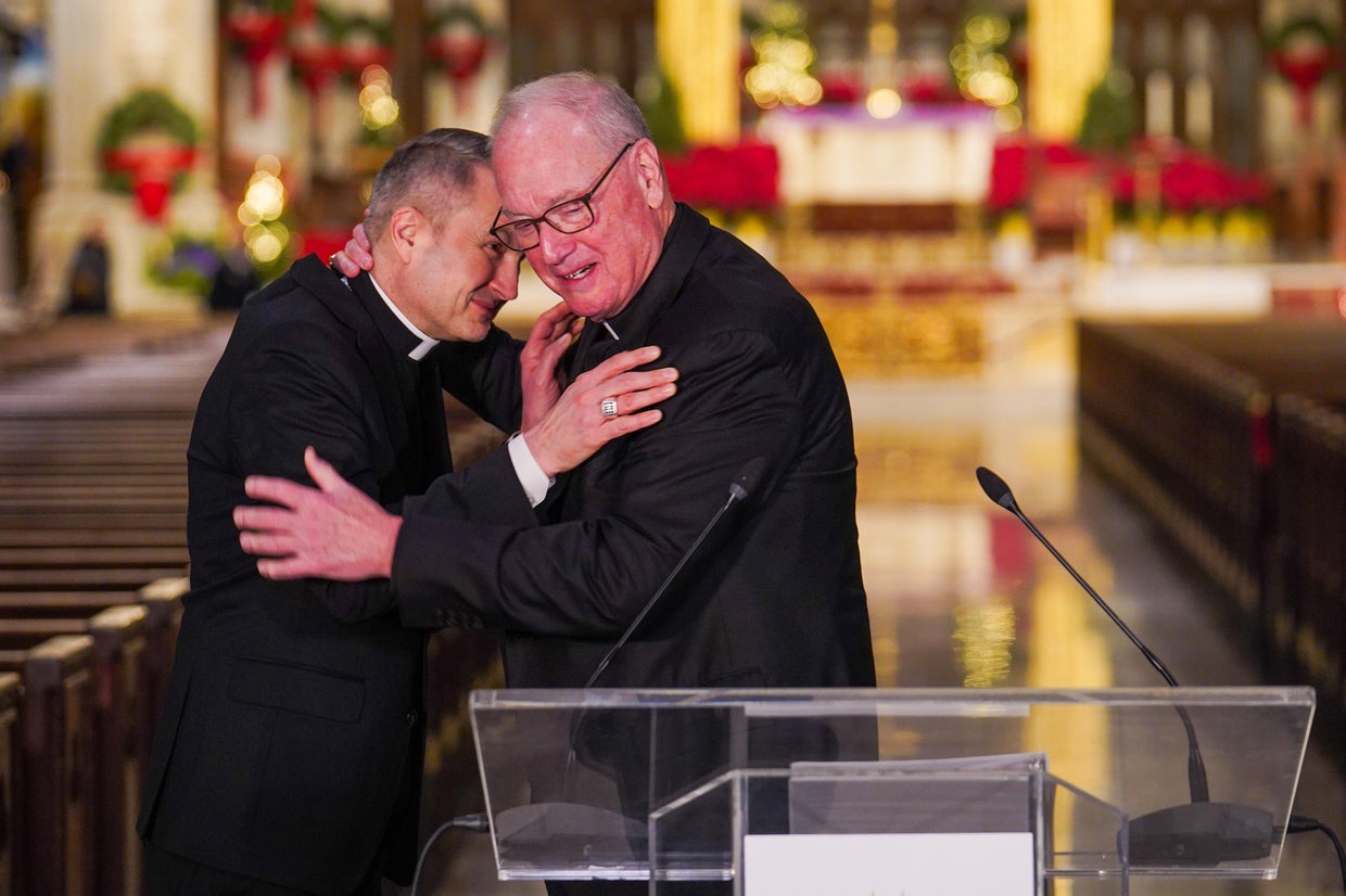 Bishop Ronald Hicks welcomed to New York by Cardinal Dolan after Pope ...