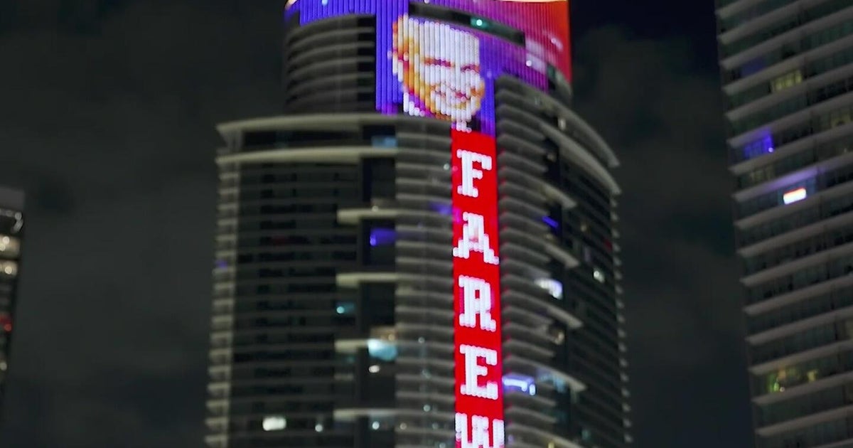 Miami Worldcenter lights up to honor Eliott Rodriguez’s storied career ...