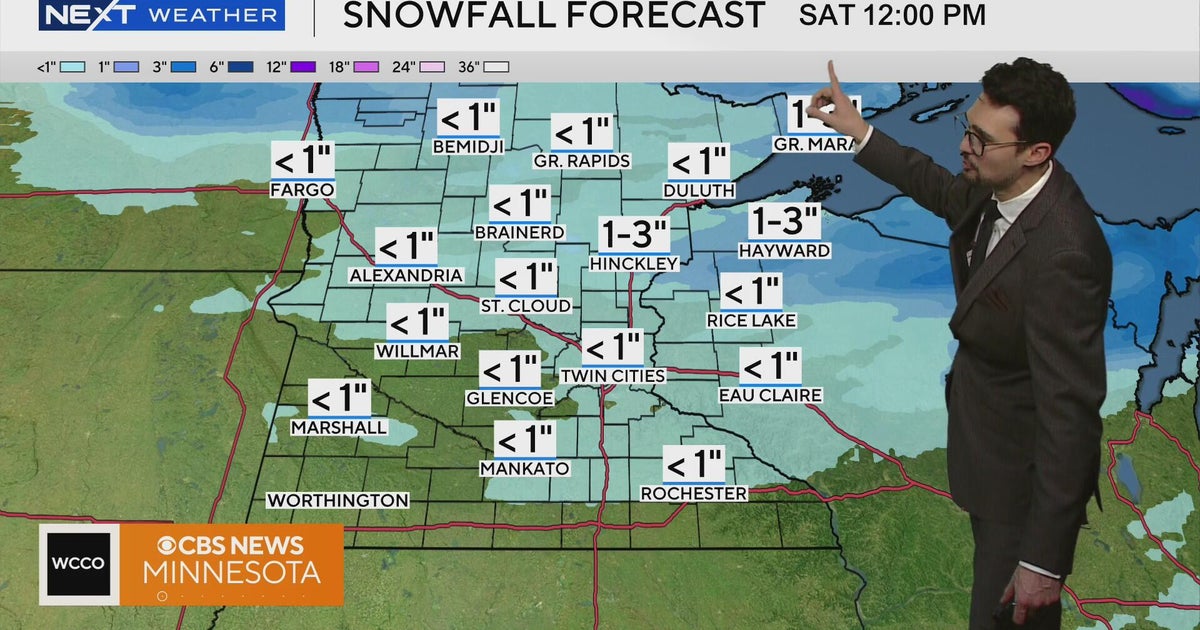 9 a.m. Minnesota forecast from Dec. 119, 2025 | NEXT Weather - CBS ...