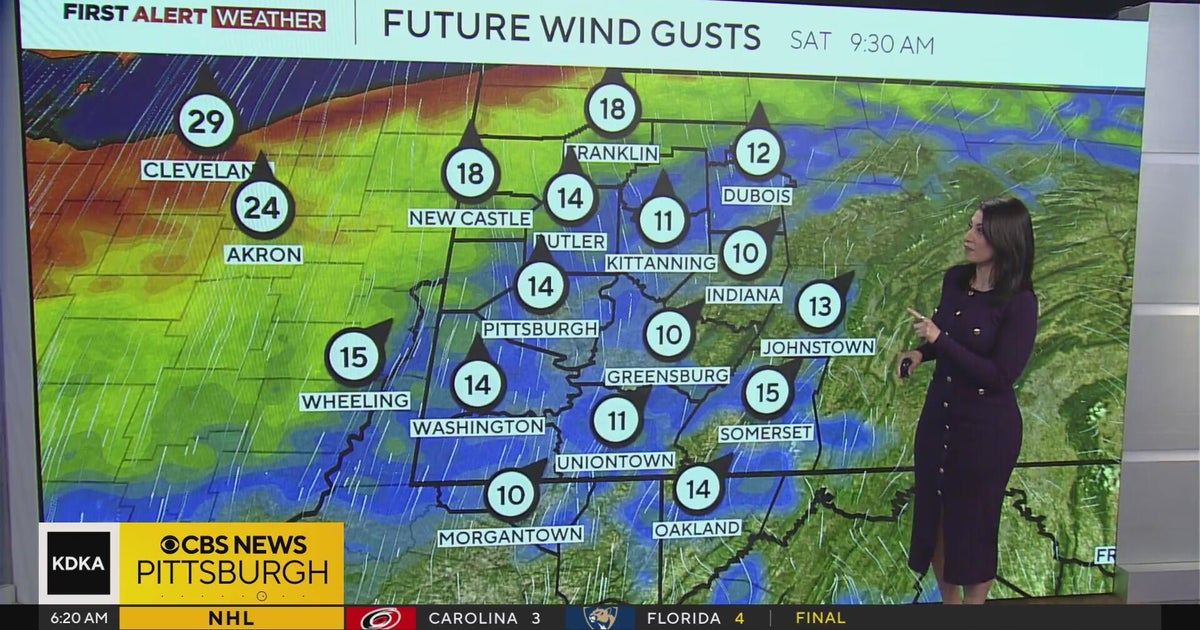 KDKA-TV Morning Forecast (12/20) - CBS Pittsburgh