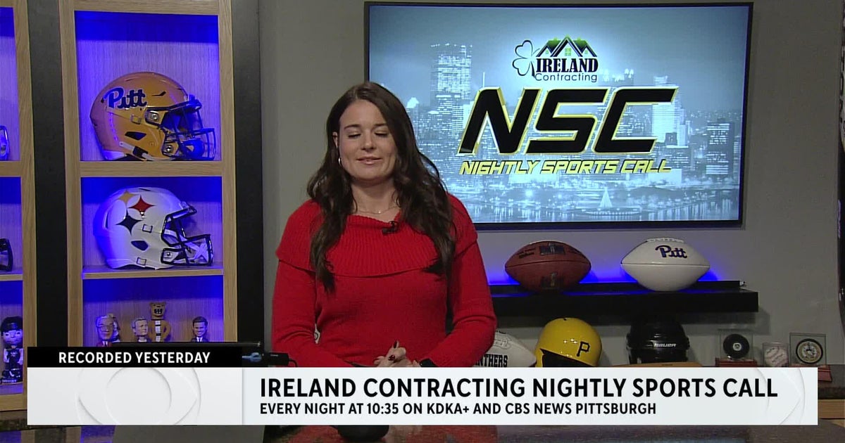 Ireland Contracting Nightly Sports Call: Dec. 20, 2025 - CBS Pittsburgh