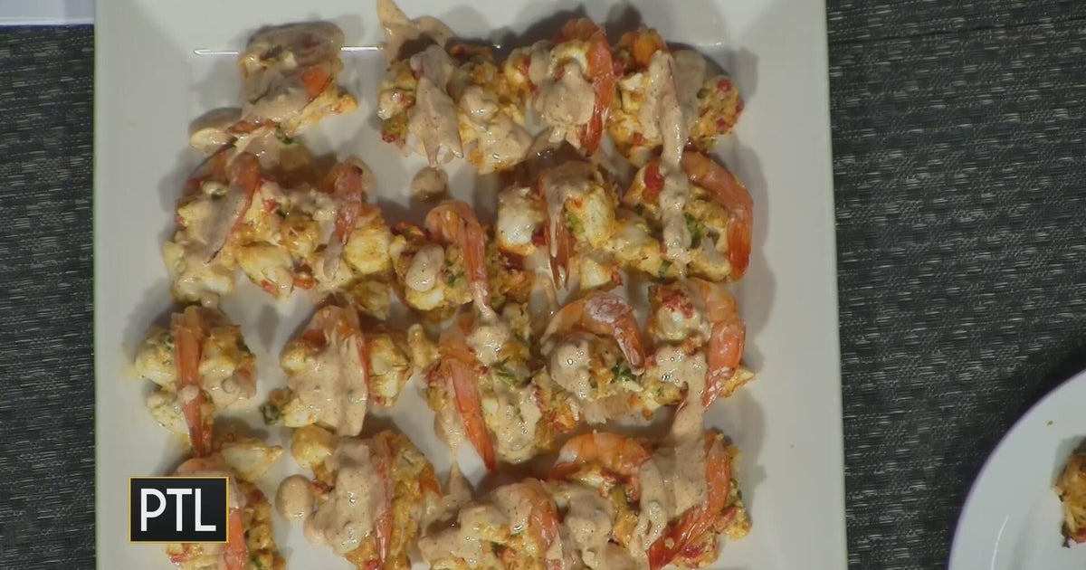 Crab cake stuffed shrimp recipe - CBS Pittsburgh