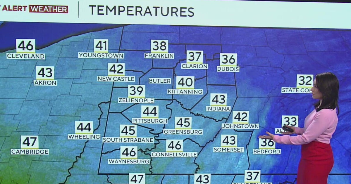 KDKA-TV Afternoon Forecast (12/23) - CBS Pittsburgh