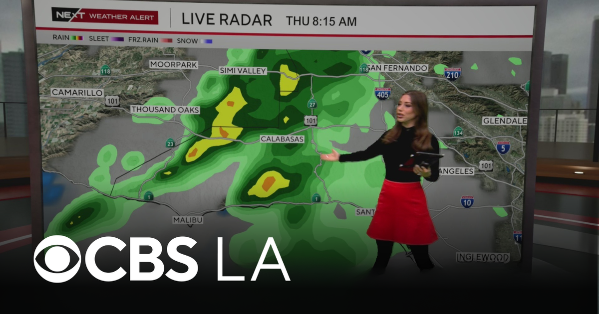 Alex Biston’s NEXT Weather forecast - CBS Los Angeles