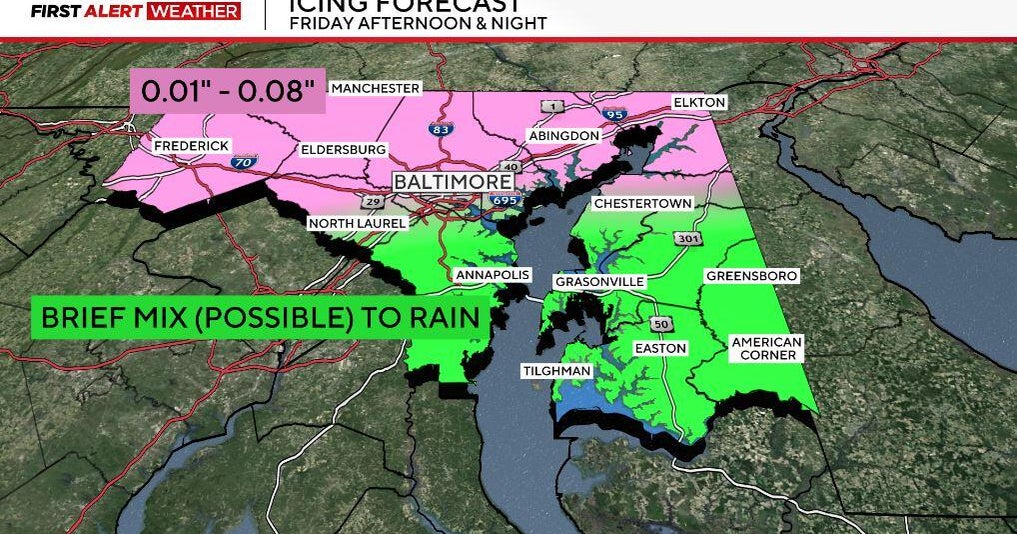 Winter storm may impact post-Christmas travel Friday in Maryland ...