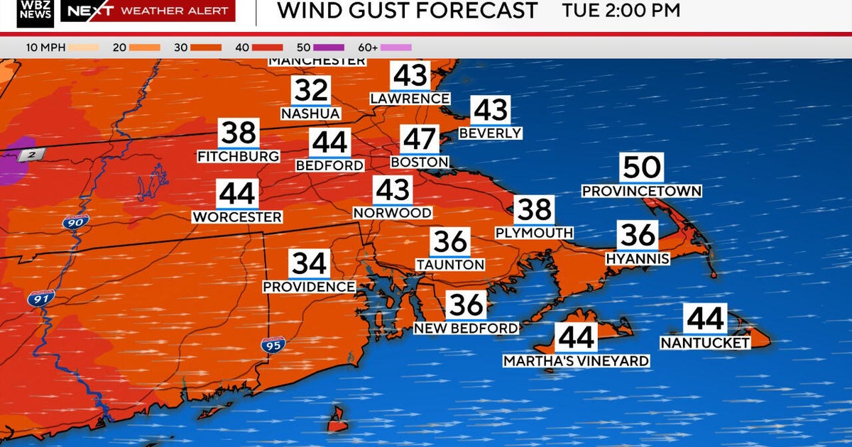 Damaging wind could cause power outages in parts of Massachusetts ...