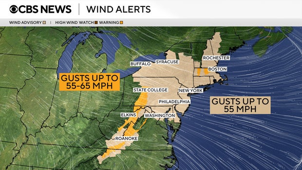 "Bomb cyclone" winter storm moves east with blizzard conditions, fierce ...
