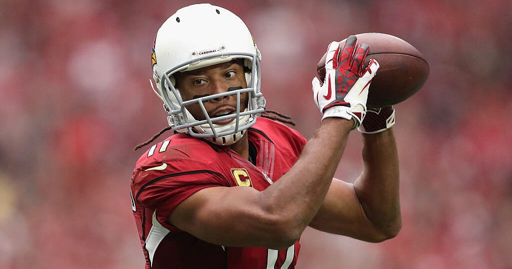 Larry Fitzgerald makes Hall of Fame in first year of eligibility - CBS ...