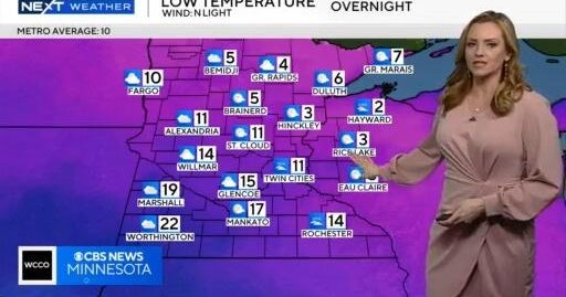 5 p.m. Minnesota forecast from Jan. 3, 2026 | NEXT Weather - CBS Minnesota