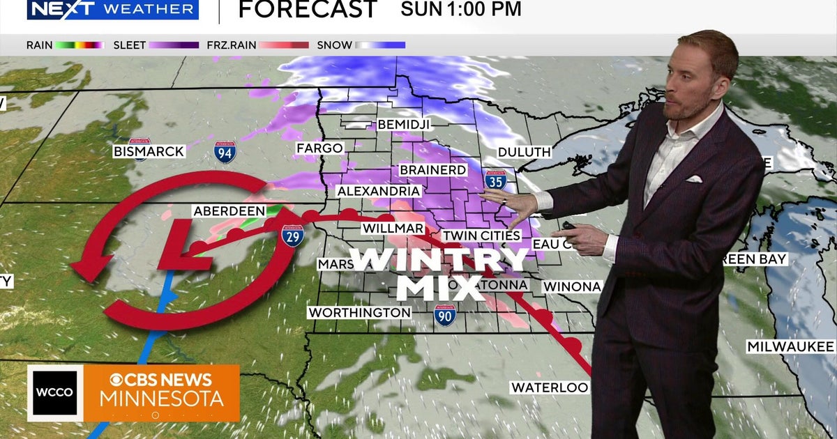 A warmer weekend with ahead, chance for freezing rain on Sunday - CBS ...