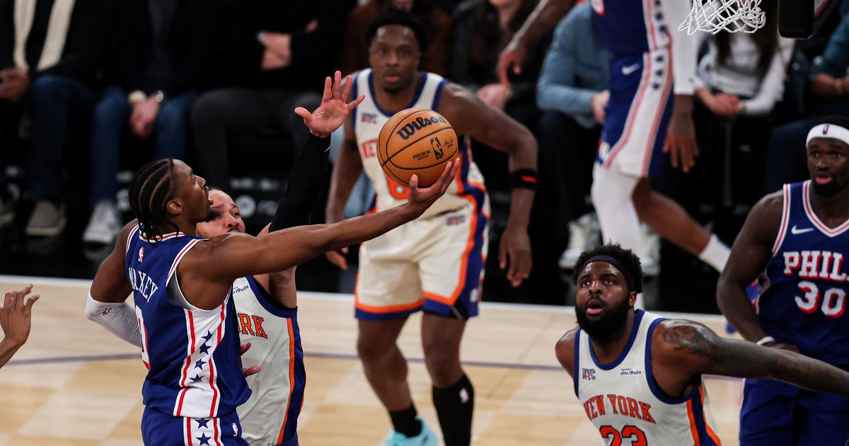 76ers win again in New York, beating Knicks 130-119 - CBS New York