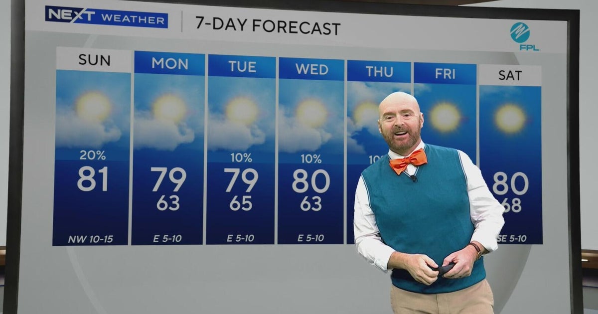 Spotty showers possible in South Florida as temperatures warm into ...