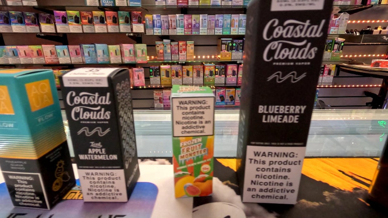 Denver's flavored vape ban sends customers across city lines - CBS Colorado