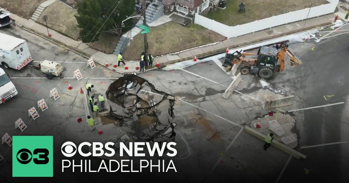 Residents in Philadelphia's West Oak Lane frustrated by sinkhole and ...