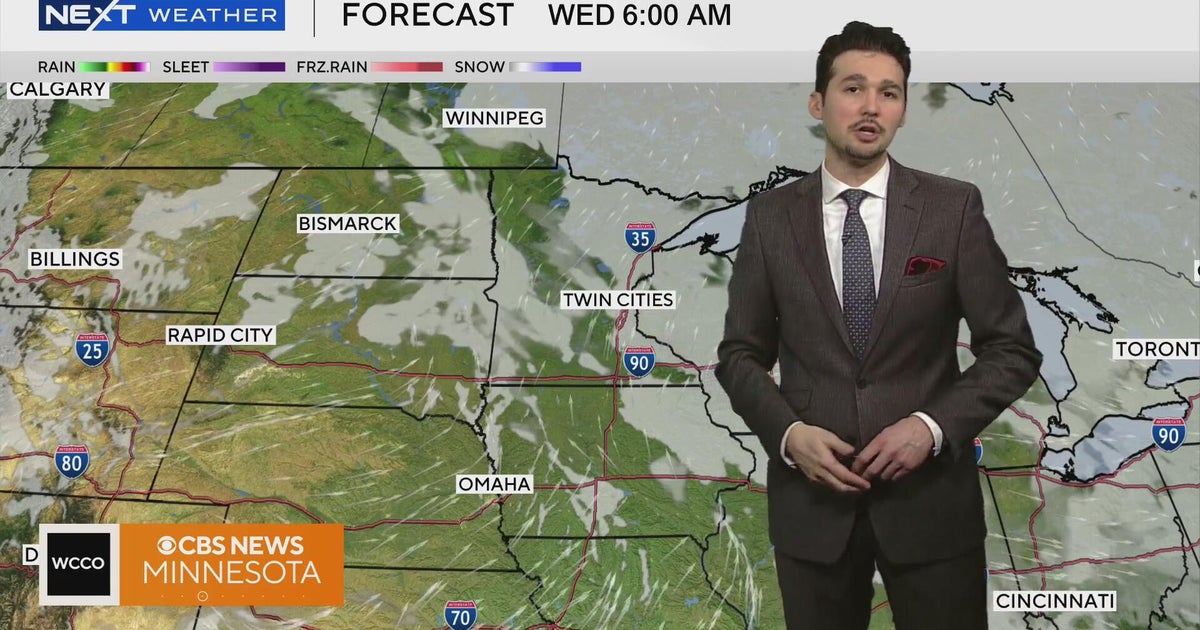 9 a.m. Minnesota forecast from Jan. 7, 2026 | NEXT Weather - CBS Minnesota