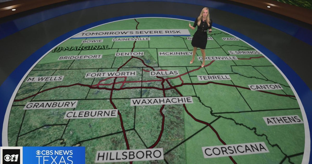 Severe storm chances arrive in North Texas Wednesday night, Thursday ...