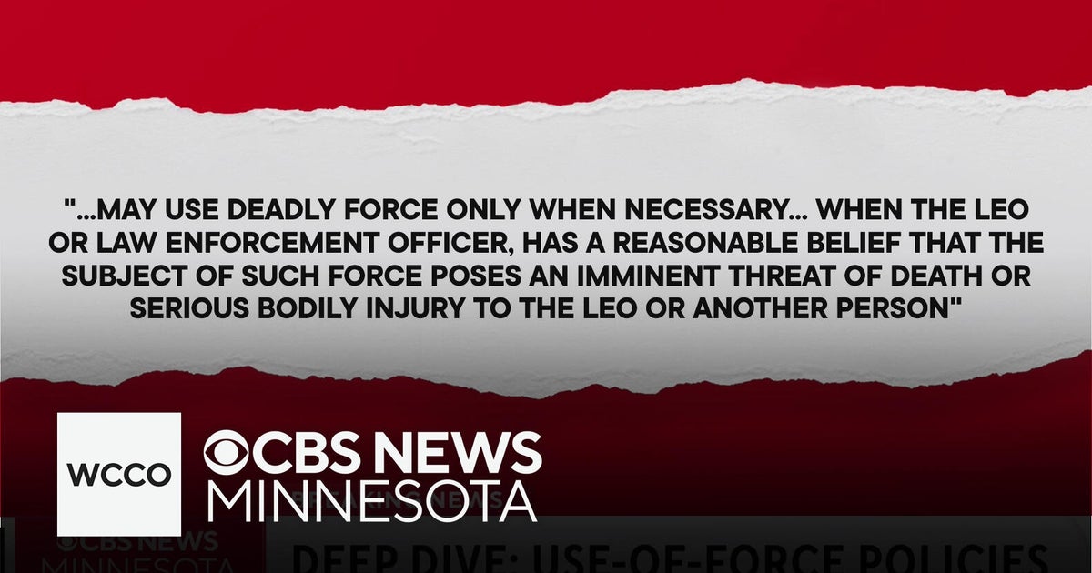 What does the law say about deadly use-of-force in federal ICE ...
