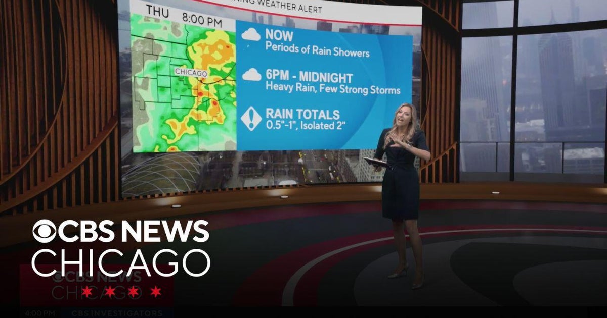 Stormy night ahead for Chicago area - CBS Chicago