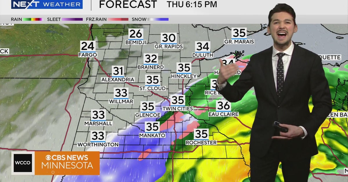 9 a.m. Minneapolis forecast from Jan. 8, 2026 | NEXT Weather - CBS ...