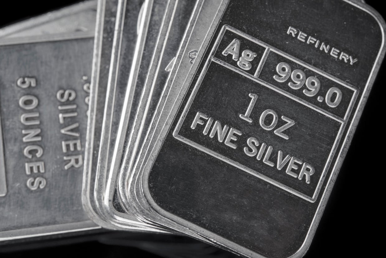 How much should you pay for 1 ounce of silver right now? - CBS News