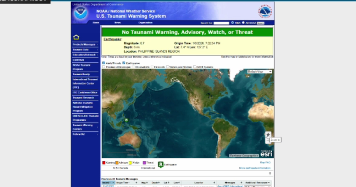 Mark Liu's emergency bookmarks checklist: tsunami - CBS Los Angeles
