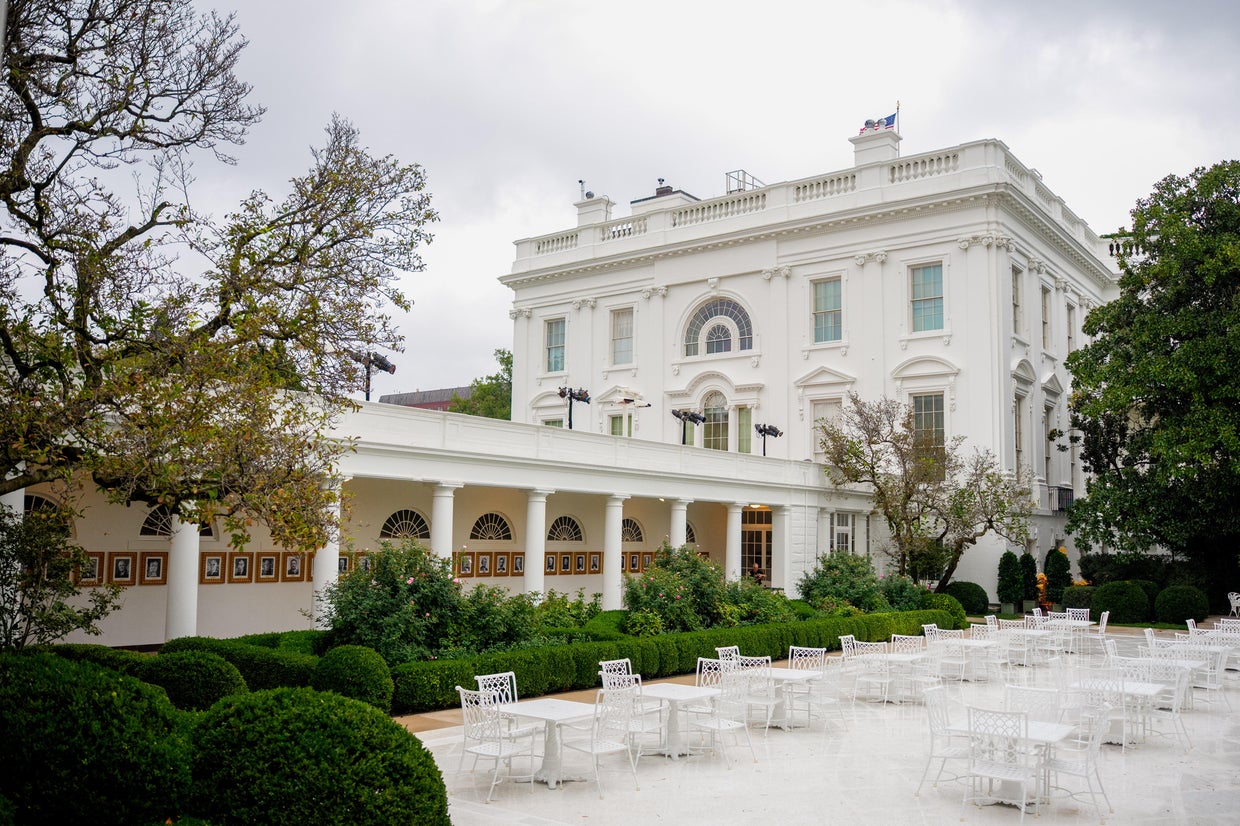 White House says ballroom plans include adding second story to West ...