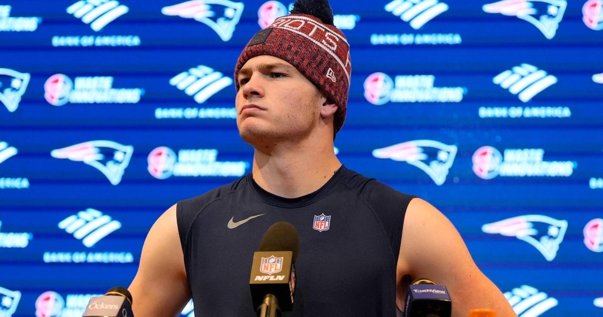 Watch Live: Patriots quarterback Drake Maye meets with reporters ahead ...