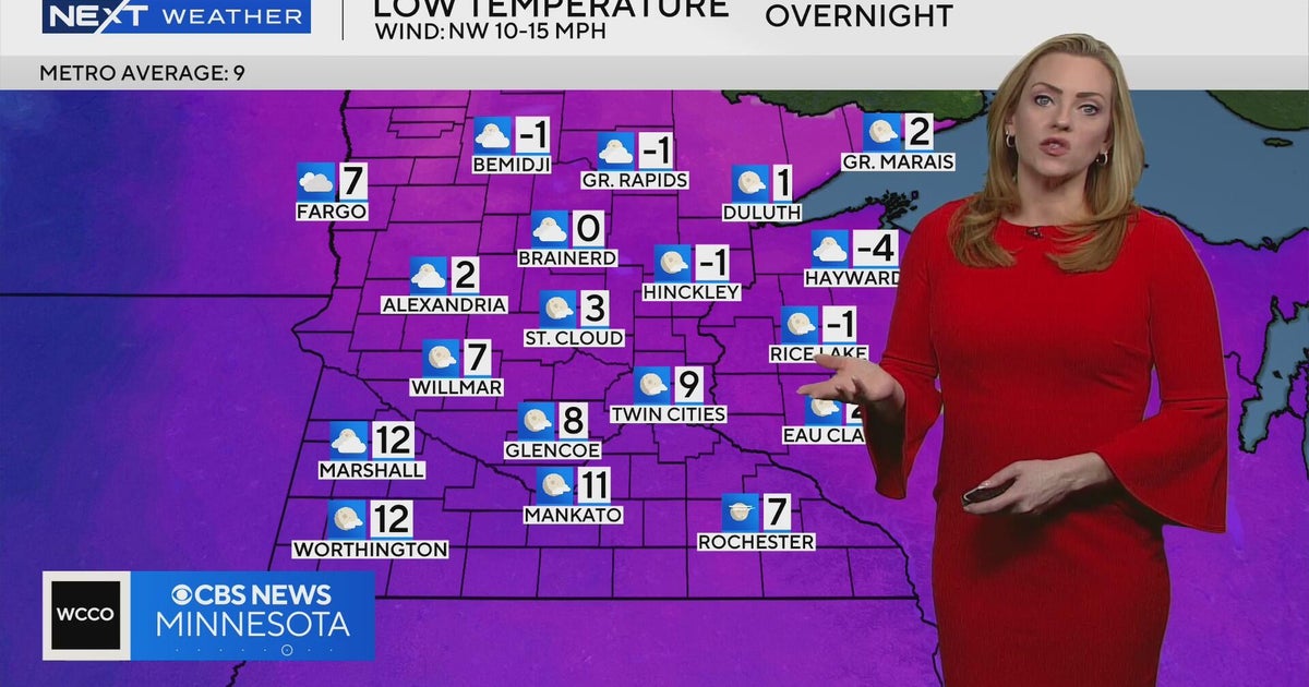 NEXT Weather: Noon report for Minnesota from Jan. 14, 2026 - CBS Minnesota
