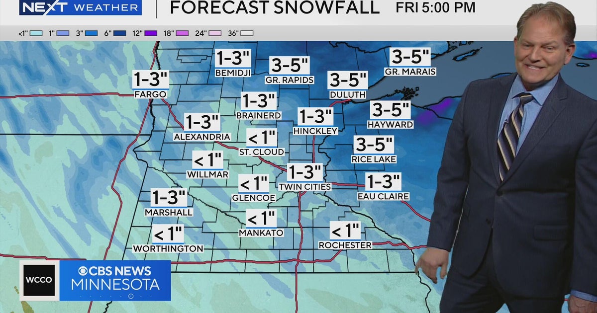 NEXT Weather: 10 p.m. report for Minnesota on Jan 13, 2026 - CBS Minnesota