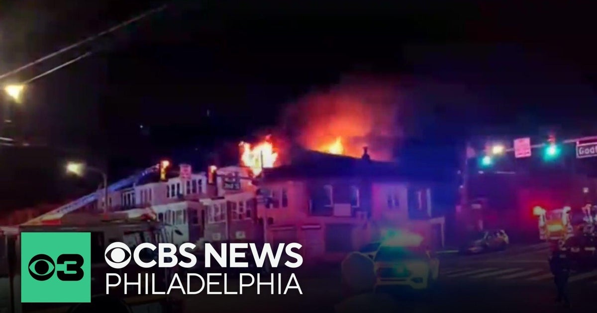 Apartment fire in Olney under investigation - CBS Philadelphia