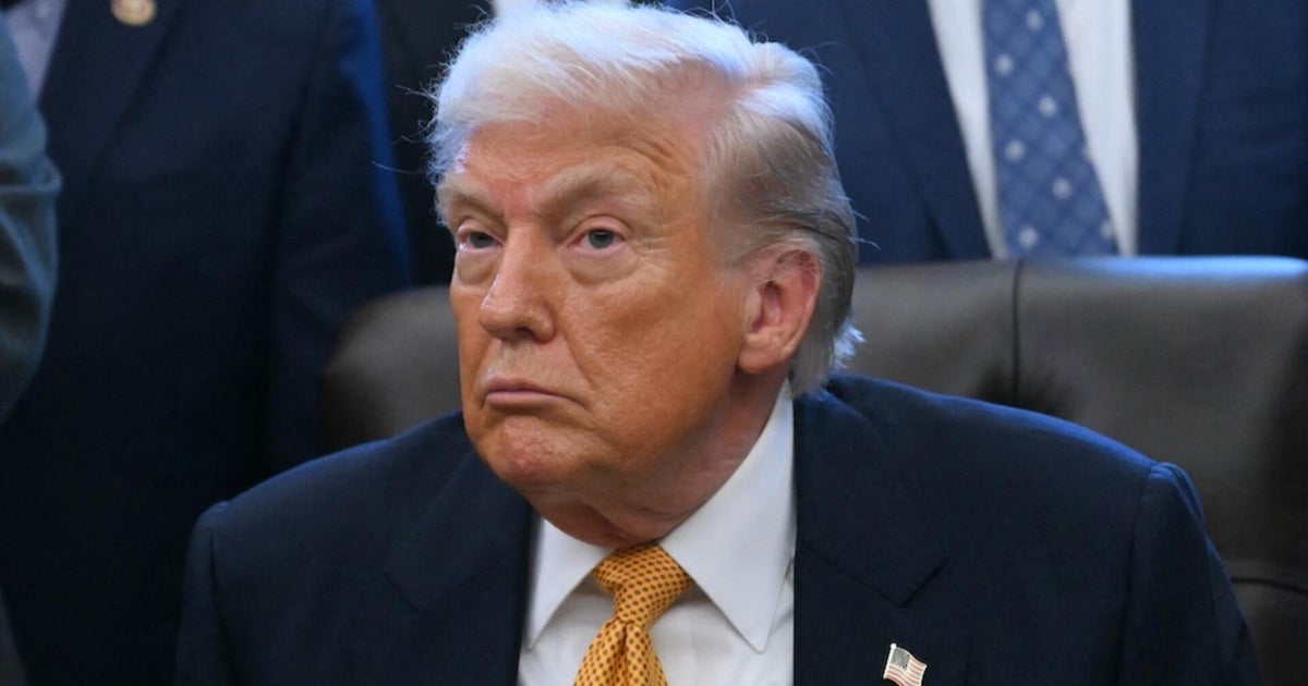 Trump suggests military action may not be needed in Iran - CBS News