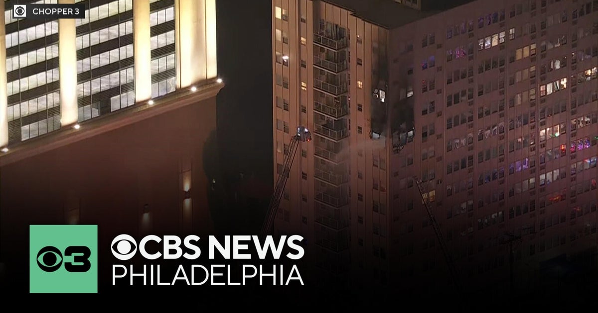 Hundreds evacuated from Atlantic City high-rise building fire - CBS ...