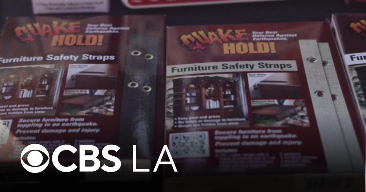 Preparing your home for an earthquake - CBS Los Angeles