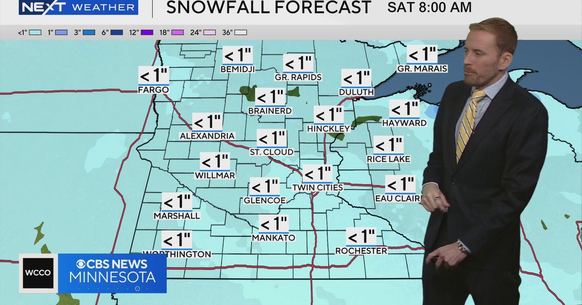NEXT Weather: Noon report for Minnesota from Jan. 16, 2026 - CBS Minnesota